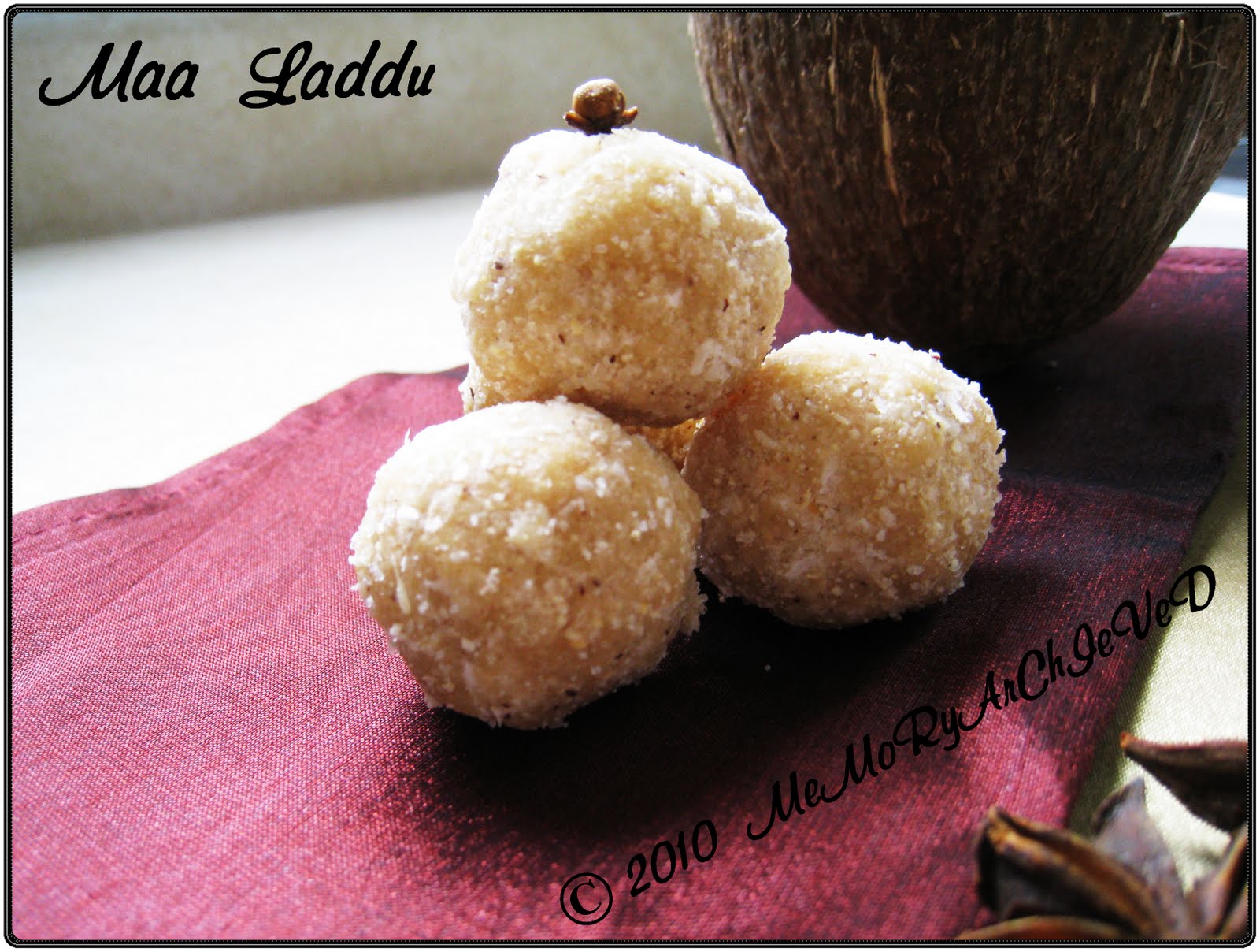 Maa Laddu | Passion for Cooking - MeMoRyArChIeVeD