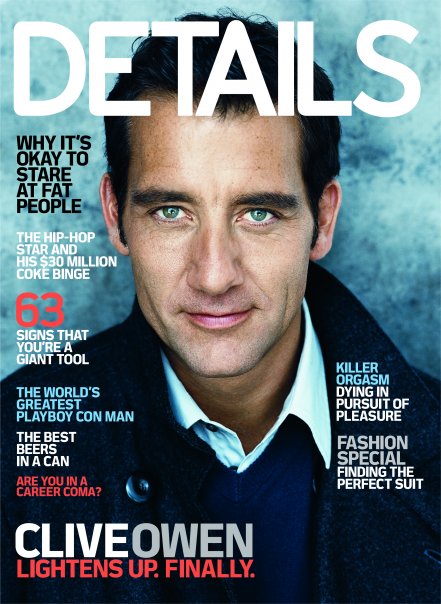 Magazine Covers This Month: 2009 Covers of Details magazine, Fashion ...