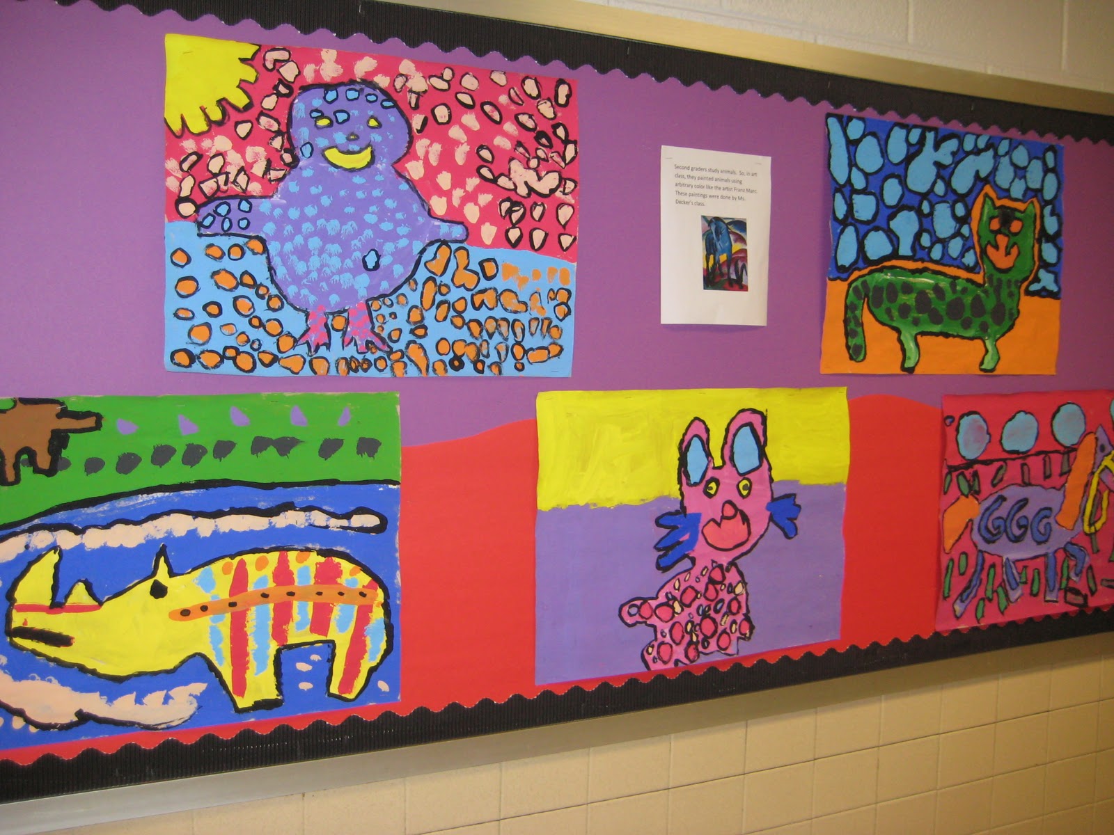 Bulletin Boards to Remember: Display of Student Work - Franz Marc and ...
