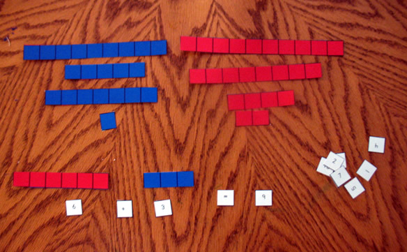 Montessori For Learning: Addition Practice