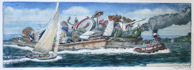 The Wonderful World of Mark Whitcombe: Garbage Scow