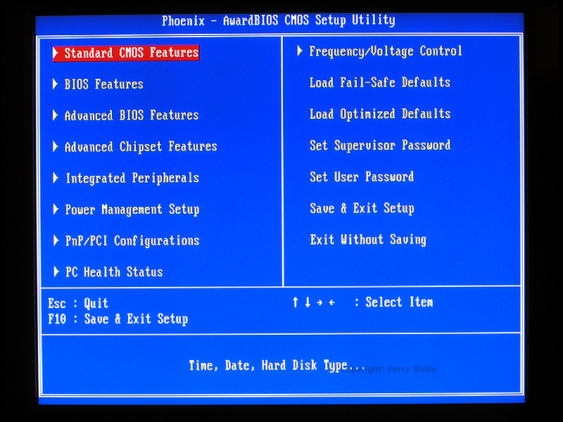 Ensamblar y Configurar el Equipo de Computo: Bios
