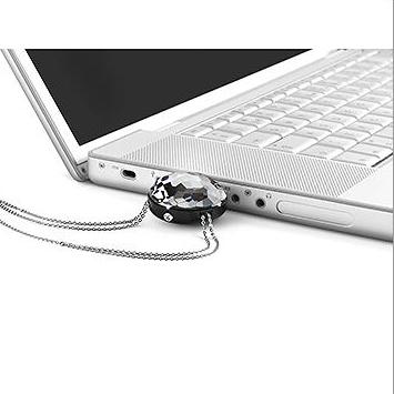 D i s k - O n - K e y: Moon Chrome – USB thumb drive by Swarovski-Philips