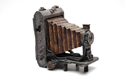 Thin Blue Line: Antique Cameras