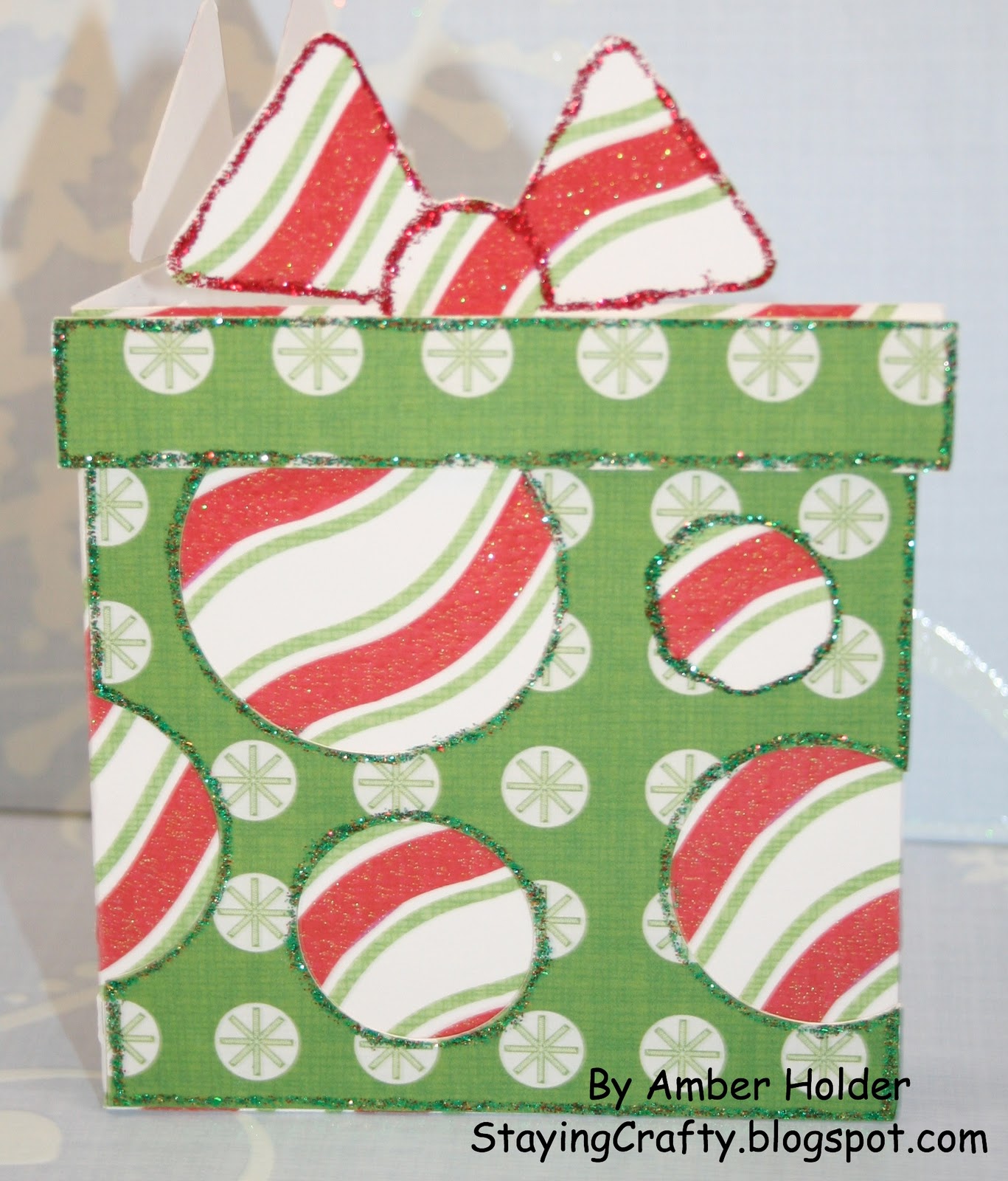 Staying Crafty: Shaped Present Card