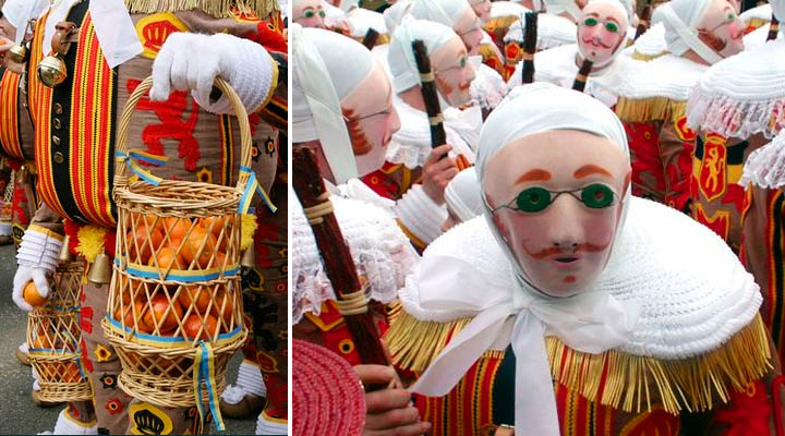 BATTLE OF THE ORANGES FESTIVAL AND CARNIVAL FROM IVREA, ITALY!!