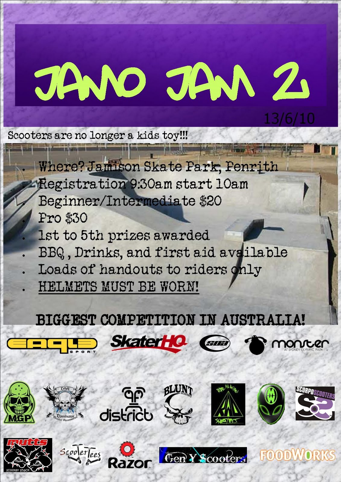 Inside Scooters: Jamo Jam 2 Is Coming Up!