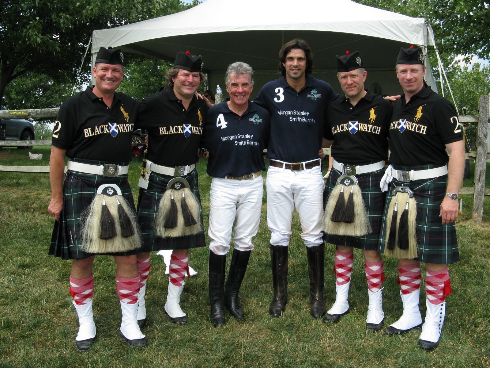 Adam Pressman: Supporting John Walsh's Black Watch Polo Team