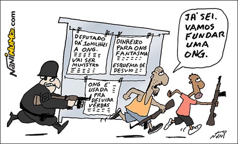 contos e charges: Novas formas de roubar..