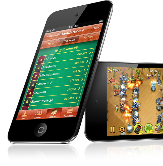 Ipod Touch: Game center