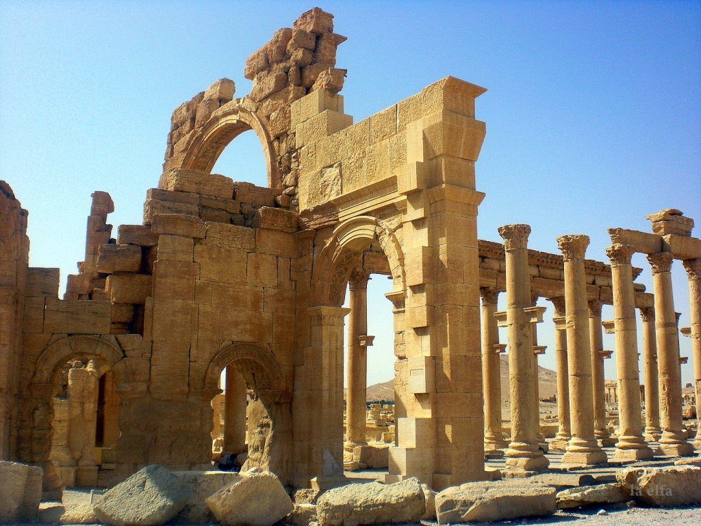 the little goldfish: Palmyra, the bride of the desert