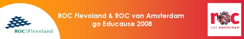 ROCvA en ROC Flevoland go Educause