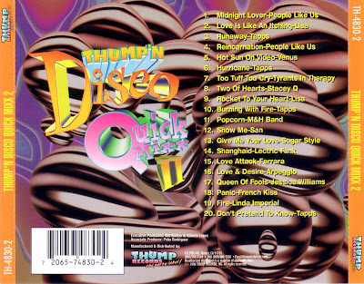 RETRO DISCO HI-NRG: Thumpin Disco Quick Mixx - Various Artists Hi-NRG ...
