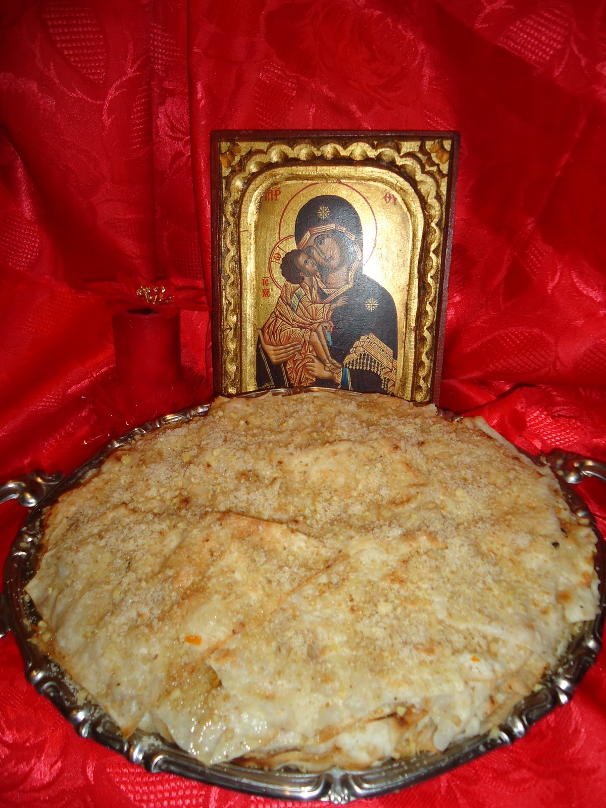 Turte cu nuci pentru Craciun (scutecele Domnului Isus)