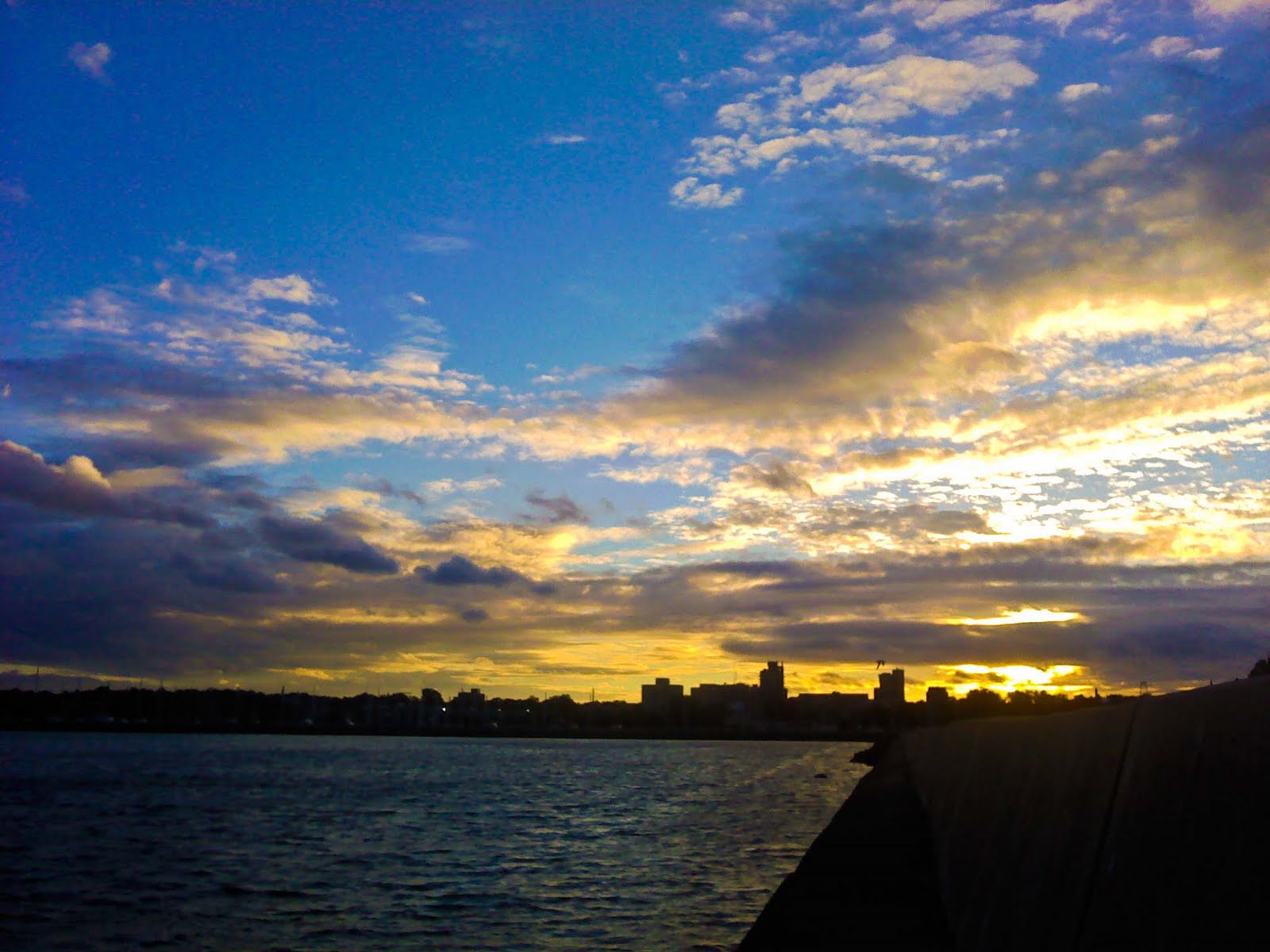 "The Way I See It": Sunrise & Sunset - Waukegan Harbor