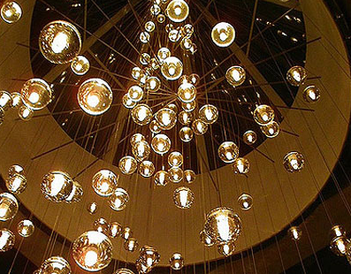 Interior Lighting Design: Flame, Incandescent, halogen, LED