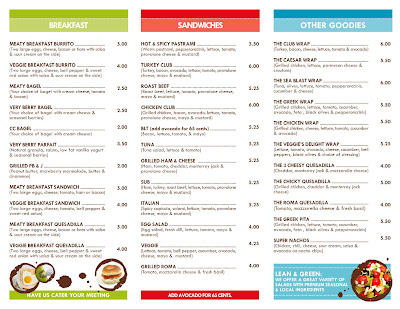 hayancafe: OLD Cafe Ole Menu