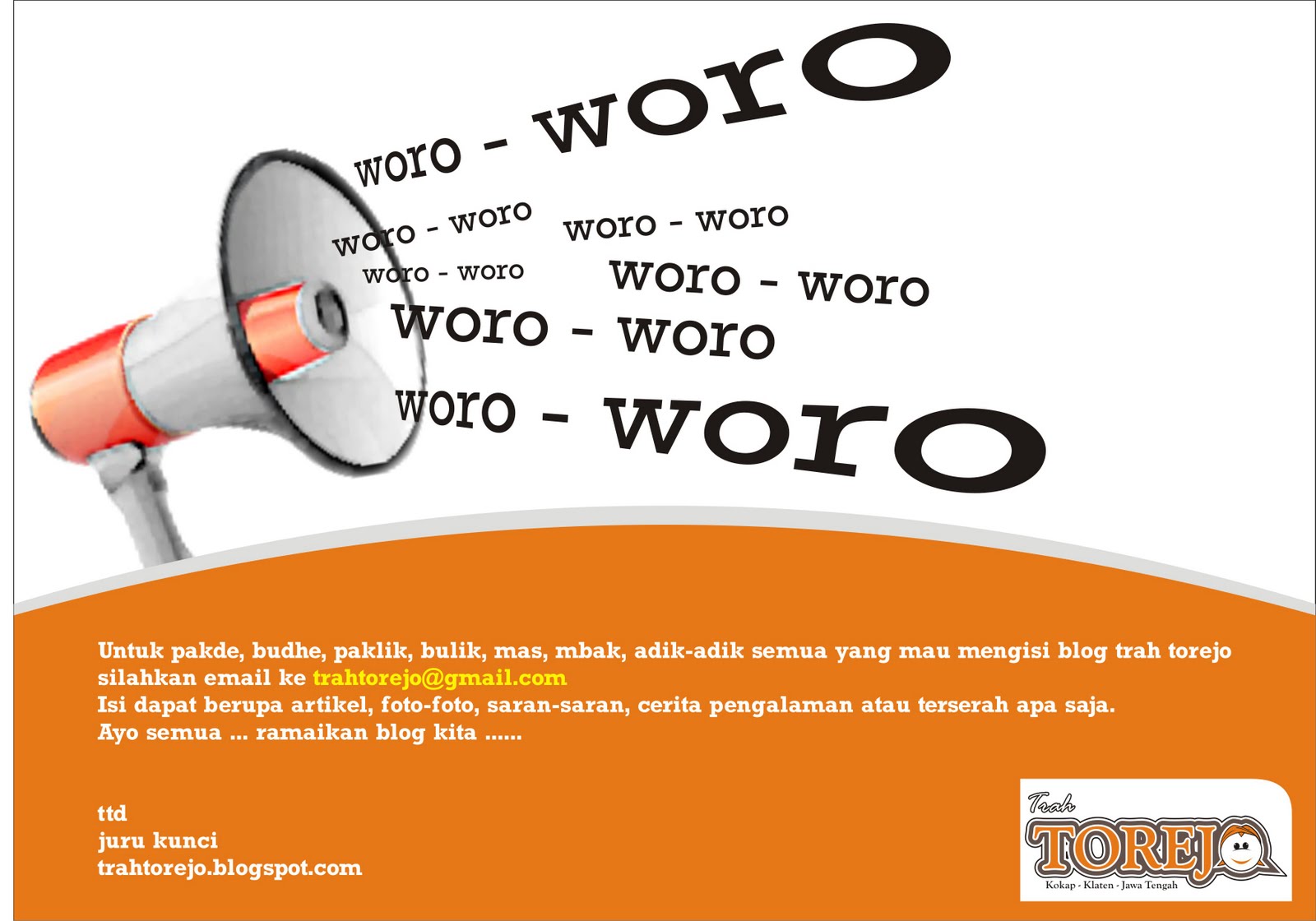 trah torejo: woro-woro