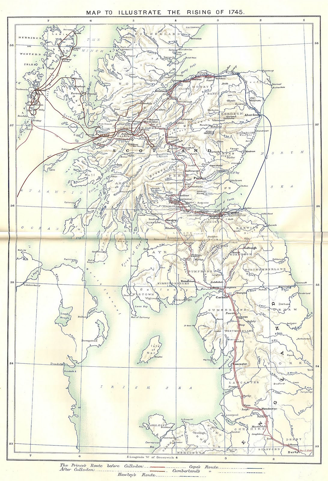 Graphic Firing Table: Decisive Battles: Culloden 1746