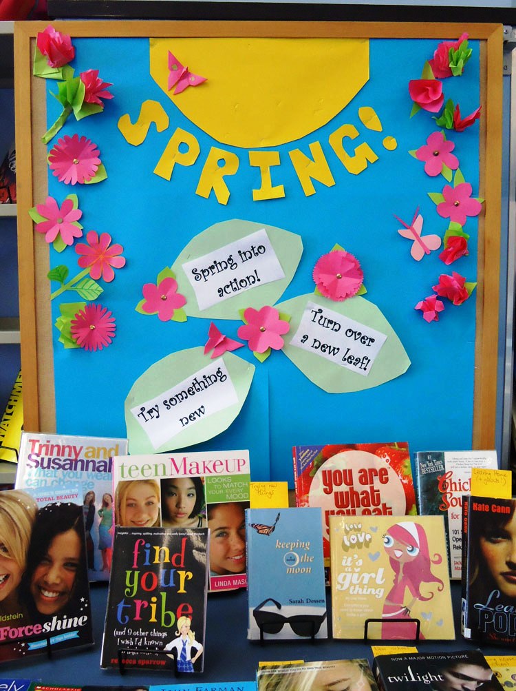 Library Displays: Spring