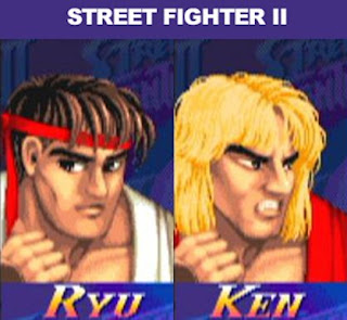 Street Fighter Fever: Street Fighter: The evolution of Ken and Ryu