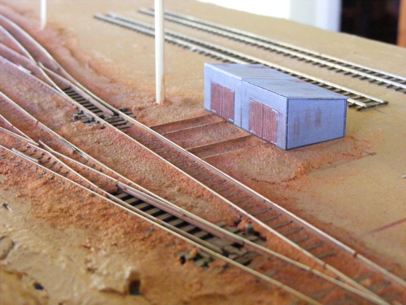 Australian N Scale: Construction Photos Nowa Nowa Layout