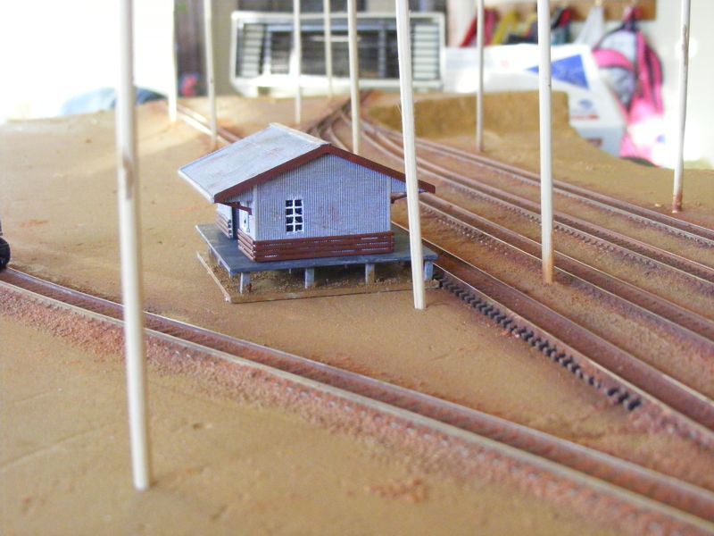 Australian N Scale: Construction Photos Nowa Nowa Layout