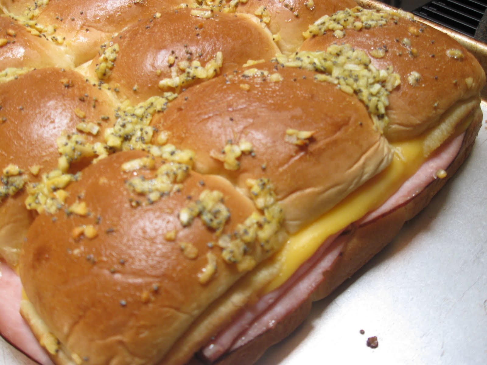 Taste and See God's Goodness: Mini Ham and Cheese Sandwiches