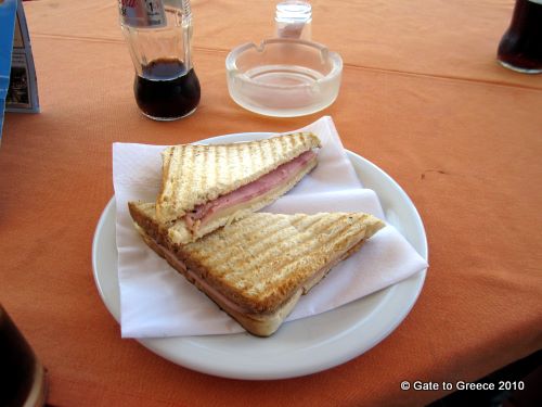 Gate to Greece Blog: Greek "Tost" & Greek Crepe