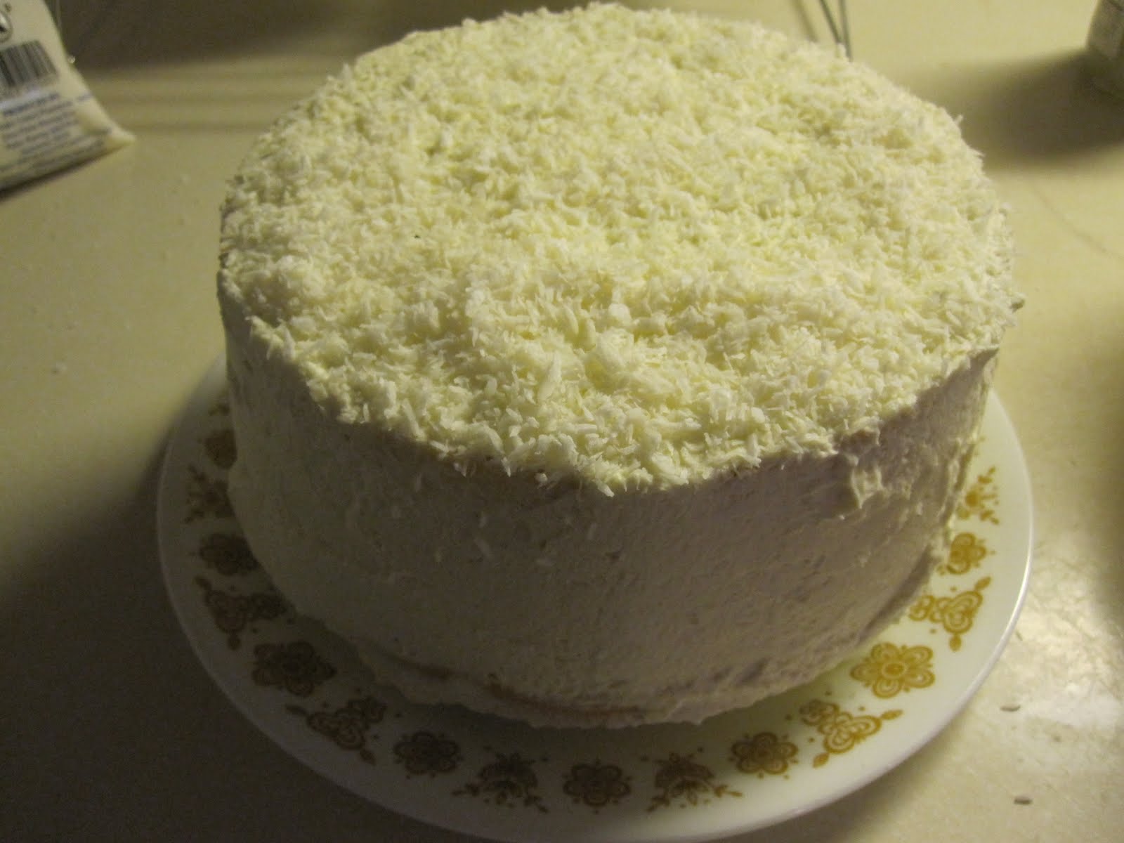 Gracefully Dezigns: Coconut Pandan Chiffon Cake/ Buko-Pandan Chiffon Cake