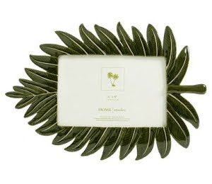 Palm Tree Decor: Palm Leaf Photo Frame