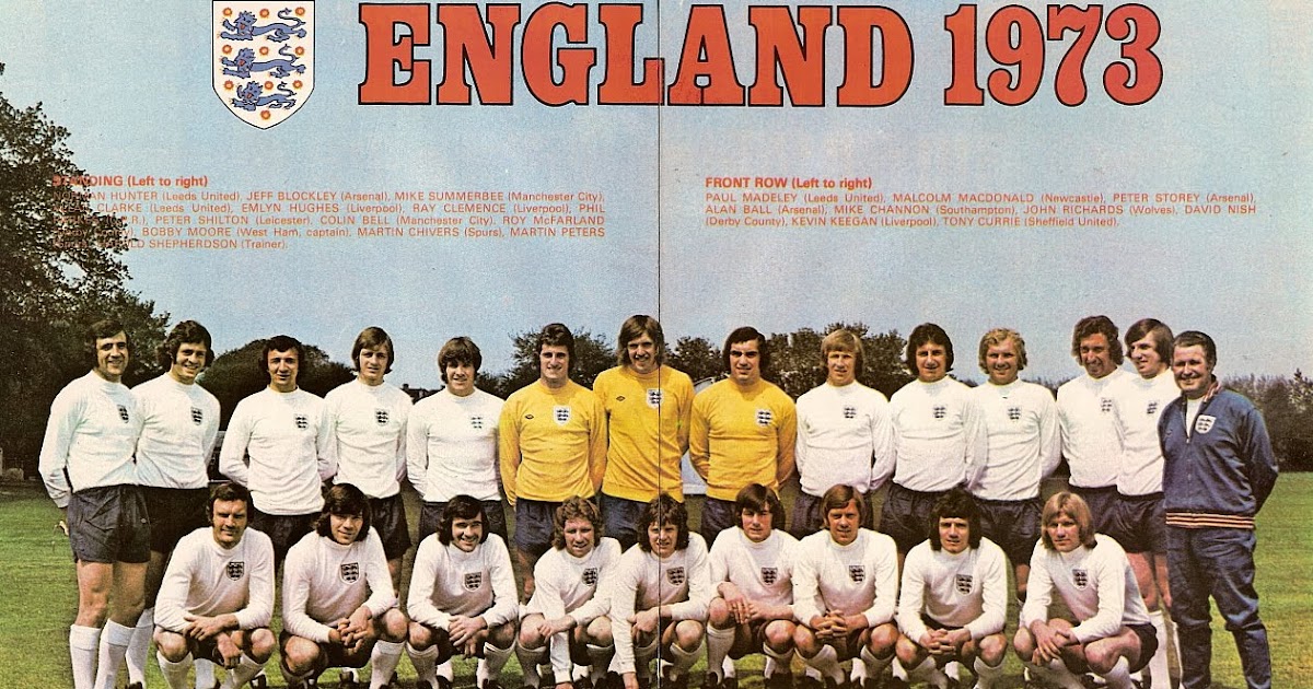 ENGLAND 1973.