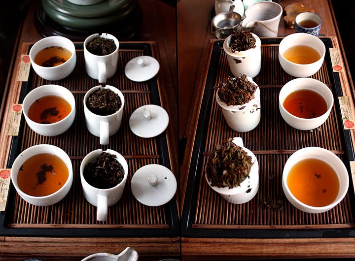 The Mandarin's Tea: Tea Cupping Steps