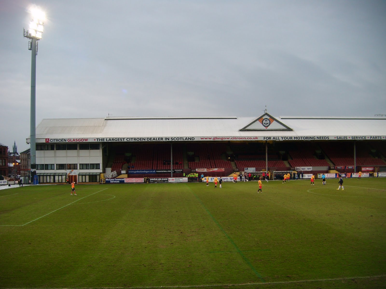 Firhill Stadium (Partick Thistle v Raith Rovers) | Couples The Football ...