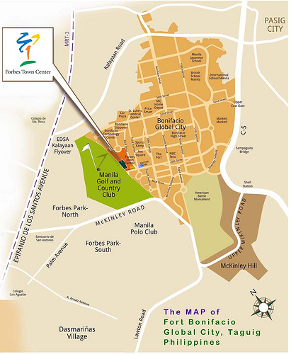 Mckinley Hill Fort Bonifacio: Forbes Town Center at Global City Fort ...
