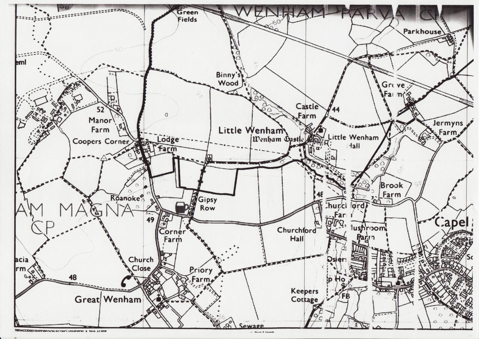 Caroline Wenham Blog: Old Maps