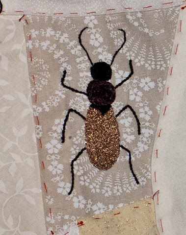 CRAZY QUILTING INTERNATIONAL: BEES, BUTTERFLIES & BEETLES I