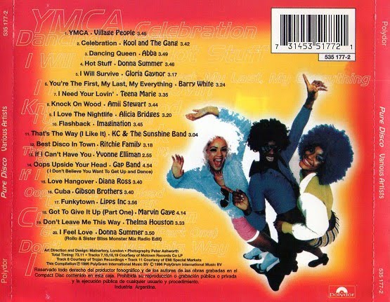 Toda mi músicA: Pure Disco Vol 1 - Interpretes Varios - 1996