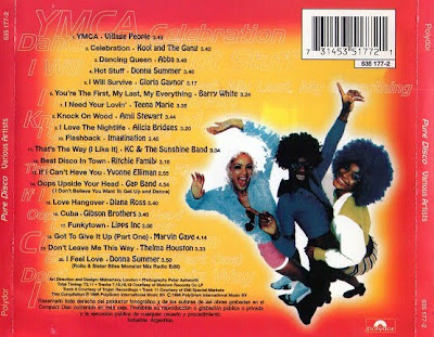 Toda mi músicA: Pure Disco Vol 1 - Interpretes Varios - 1996
