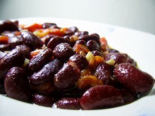 Tasca da Elvira: Haricots rouges sautés à la mexicaine