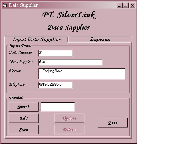 GO SHARE GO ONLINE: Manipulasi Database PT. SilverLink dengan Visual ...