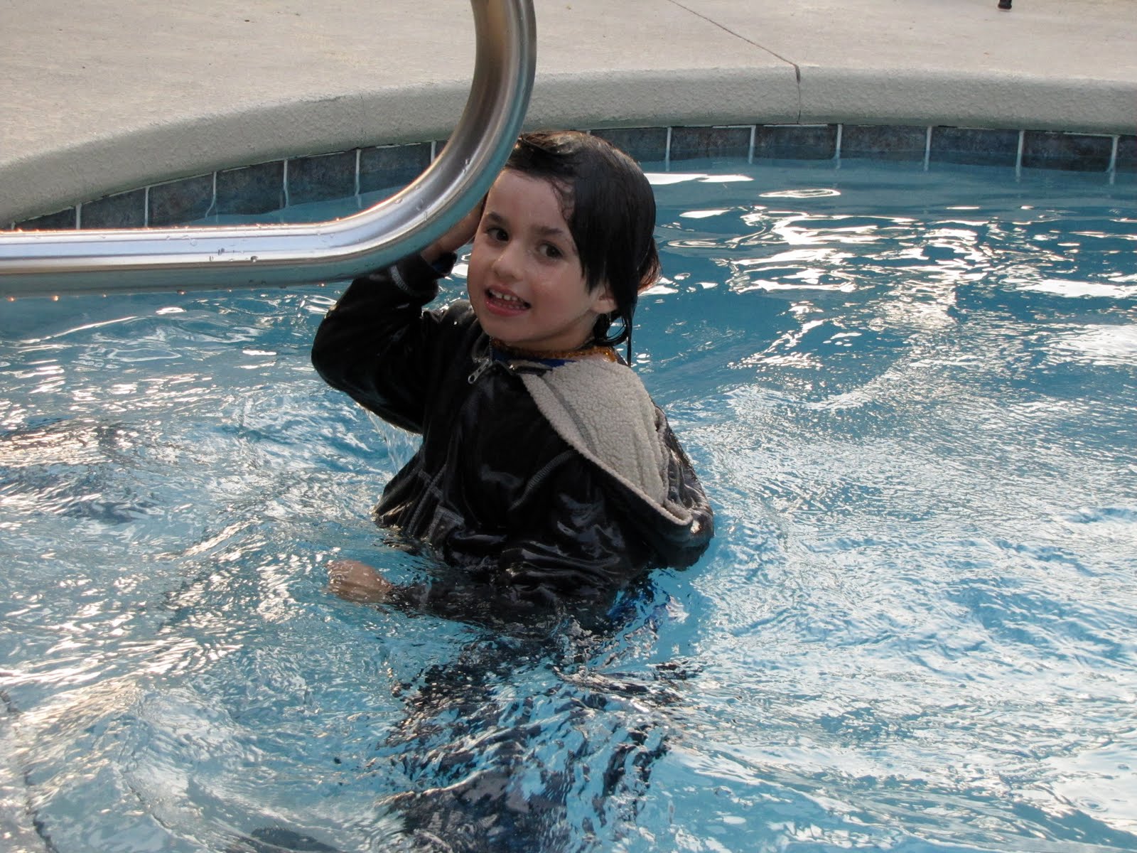 Luca Has 2 Mommies (and a brother, too): Swimming Test, Winter Clothes ...