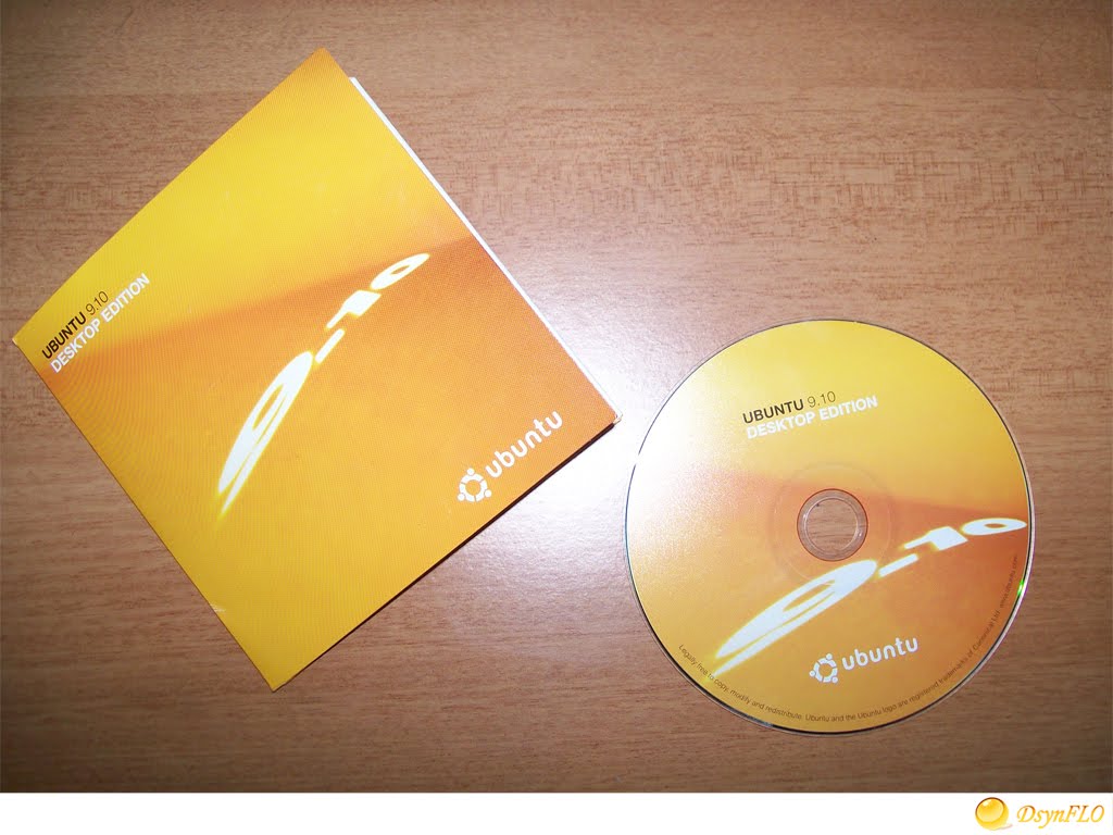 Ubuntu 9.10 Karmic Koala CD covers | DsynFLO