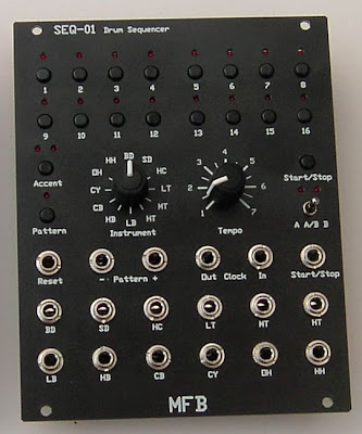 MATRIXSYNTH: MFB SEQ-01 Drum-Sequencer
