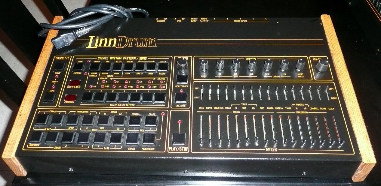 MATRIXSYNTH: Linn Drum LM-2 Vintage Drum Machine + MIDI & Manual