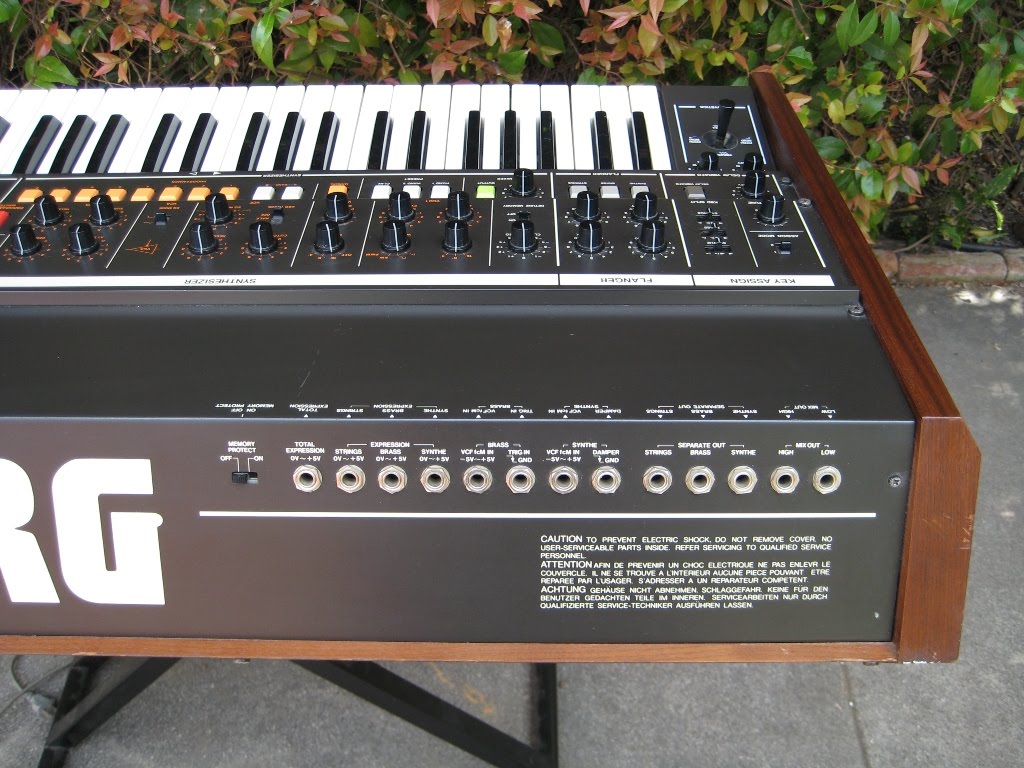 MATRIXSYNTH: Vintage 1980 Korg Trident Analog Synthesizer