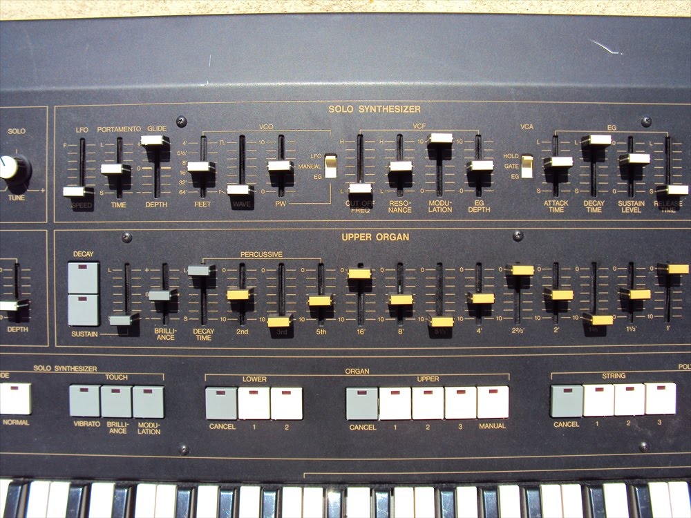 MATRIXSYNTH: Yamaha SK50D 122 Key Analog Synthesizer