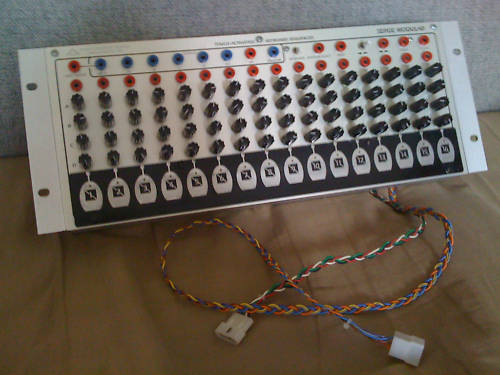 MATRIXSYNTH: Serge Modular TKB Touch Keyboard Sequencer