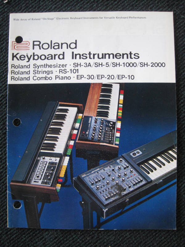 MATRIXSYNTH: 1970‘S ROLAND SH1000 SYNTHESIZER