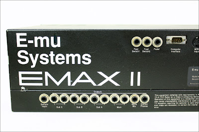 MATRIXSYNTH: Emu Emax II rackmount sampler